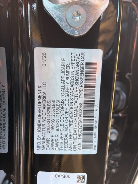 New Honda Accord Hybrid For Sale in Leander, TX | Honda Leander