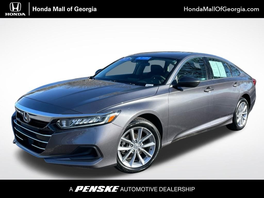 Certified 2021 Honda Accord Sedan LX For Sale in Buford, GA Stock ...