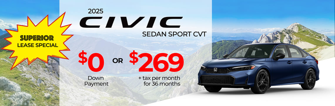 New Honda Lease & Finance Specials | Superior Honda of Omaha