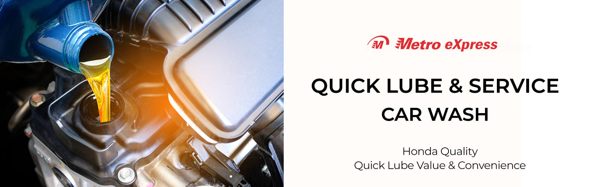Quick Lube | Oil Change at Metro Express Car Wash in Montclair