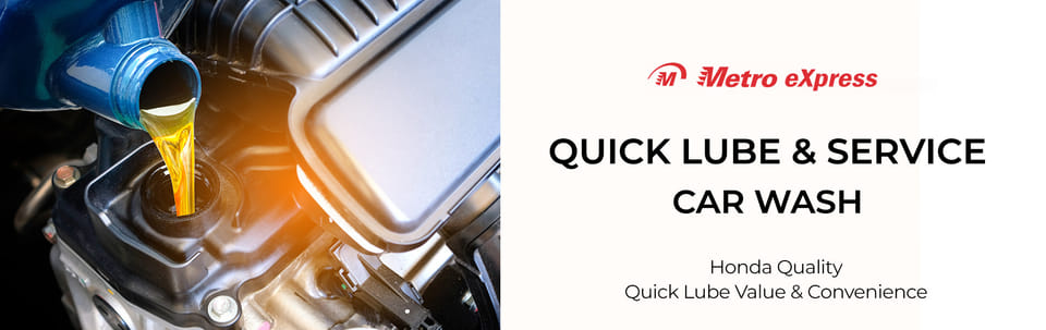 Quick Lube | Oil Change at Metro Express Car Wash in Montclair