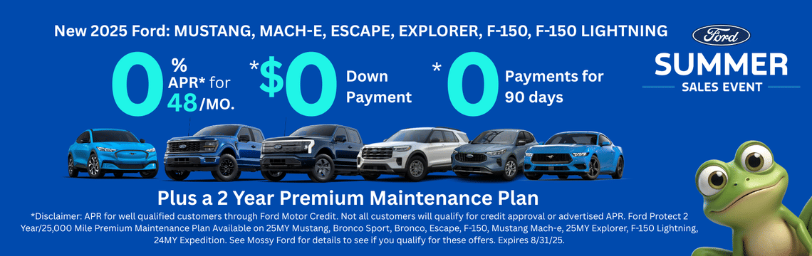New Ford Lease and Finance Specials in San Diego, CA | Mossy Ford