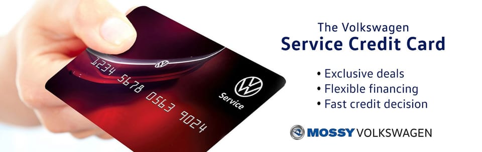 Mossy Volkswagen | Service Credit Card