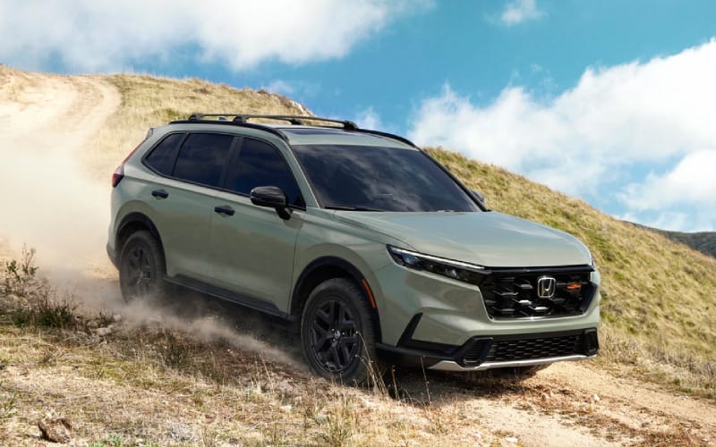 Which SUV handles winter roads better, the 2026 Honda CR-V or 2026 ...