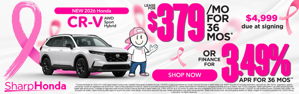 New & Used Honda Dealer | Topeka, KS | Sharp Honda